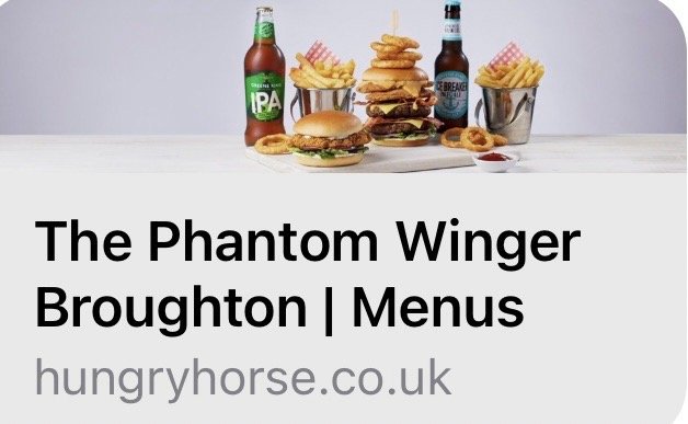 THE PHANTOM WINGER - Updated June 2024 - 398 Garstang Rd, Broughton ...