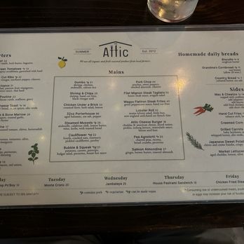 THE ATTIC - Updated December 2024 - 10113 Photos & 7600 Reviews - 3441 ...