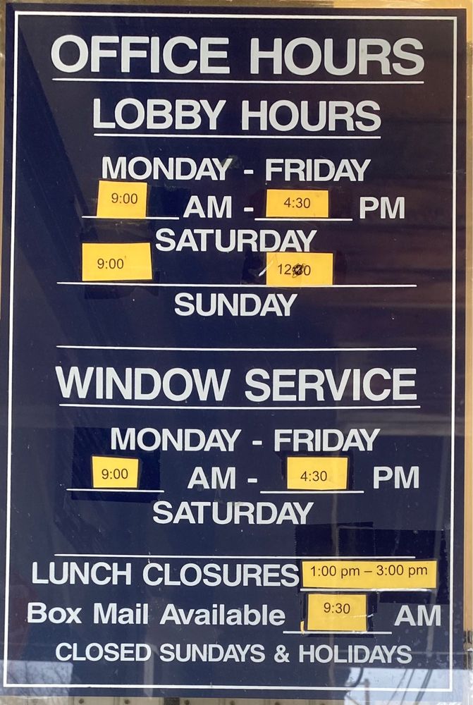 US POST OFFICE - Updated January 2025 - 45 E Burlington, Riverside ...