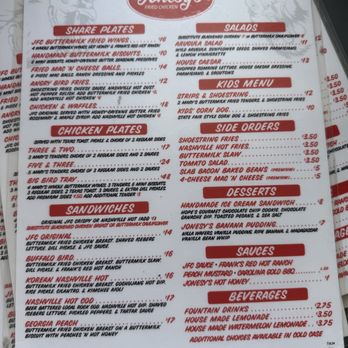 JONESY’S FRIED CHICKEN - Updated December 2025 - 199 Photos & 122 ...