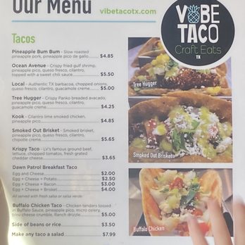 VIBE TACO TX - Updated January 2026 - 10 Reviews - 3201 S University Dr ...
