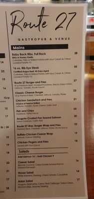 ROUTE 27 GASTROPUB & VENUE - Updated August 2024 - 13775 York Regional ...