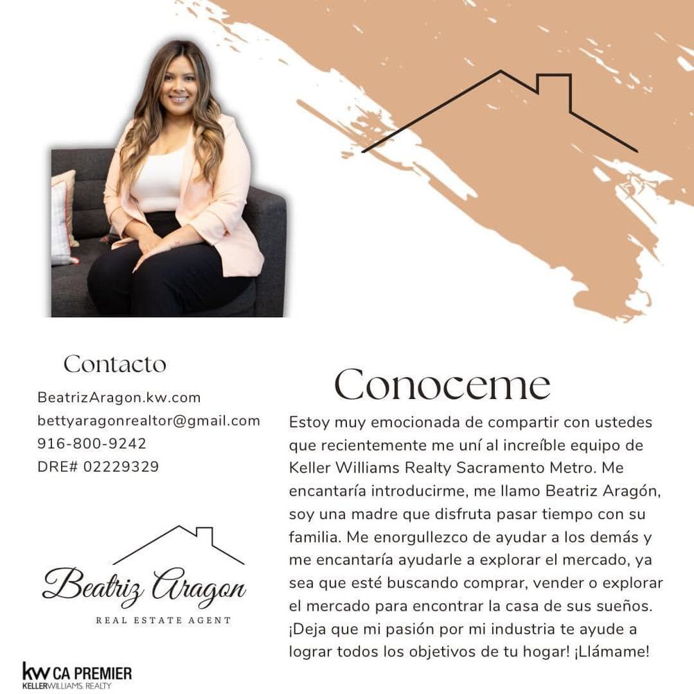 BEATRIZ ARAGON- KELLER WILLIAMS CA PREMIER - Updated September 2024 ...