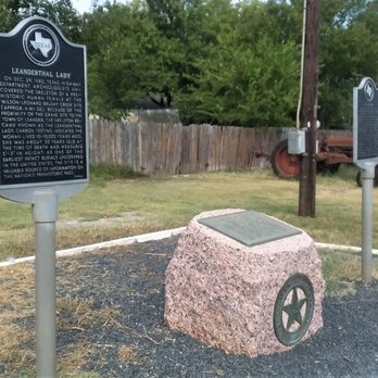 LEANDERTHAL LADY LEANDER MARKER - Updated July 2025 - 205 US-183 ...