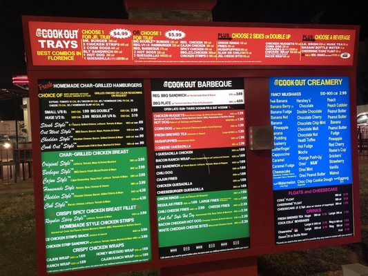 COOK OUT - Updated November 2024 - 10 Reviews - 570 S Court St ...