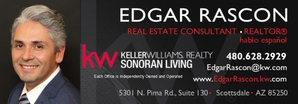 EDGAR RASCON - KELLER WILLIAMS - 5301 N Pima Rd, Scottsdale, Arizona ...