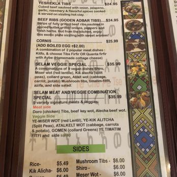 SELAM ETHIOPIAN & ERITREAN CUISINE - 793 Photos & 657 Reviews - 5494 ...