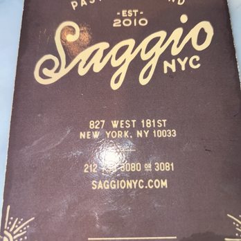 SAGGIO - Updated March 2025 - 410 Photos & 738 Reviews - 829 W 181st St ...