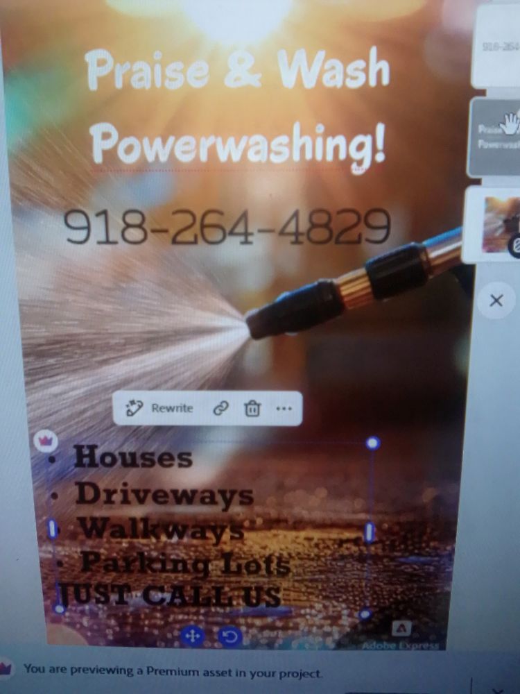 PRAISE & WASH POWERWASHING - Updated July 2025 - Request a Quote - Tulsa, Oklahoma - Pressure ...