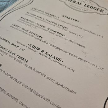 THE GENERAL LEDGER - Updated August 2025 - 218 Photos & 218 Reviews ...