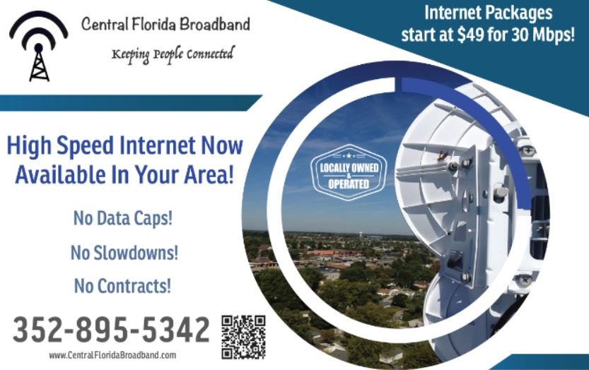 CENTRAL FLORIDA BROADBAND - Updated June 2024 - Ocala, Florida ...