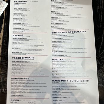 WALK ONS SPORTS BISTREAUX - CONWAY - Updated September 2024 - 64 Photos ...