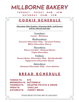 MILLBORNE BAKERY - Updated December 2025 - 1968 Oak Ridge Tpke, Oak ...