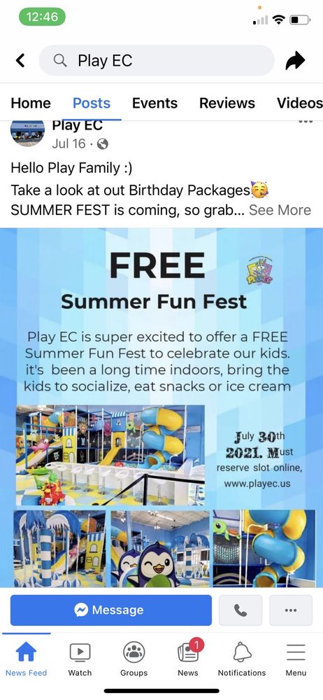 PLAY EC - Updated July 2025 - 27 Photos & 22 Reviews - 7953 Central Ave ...