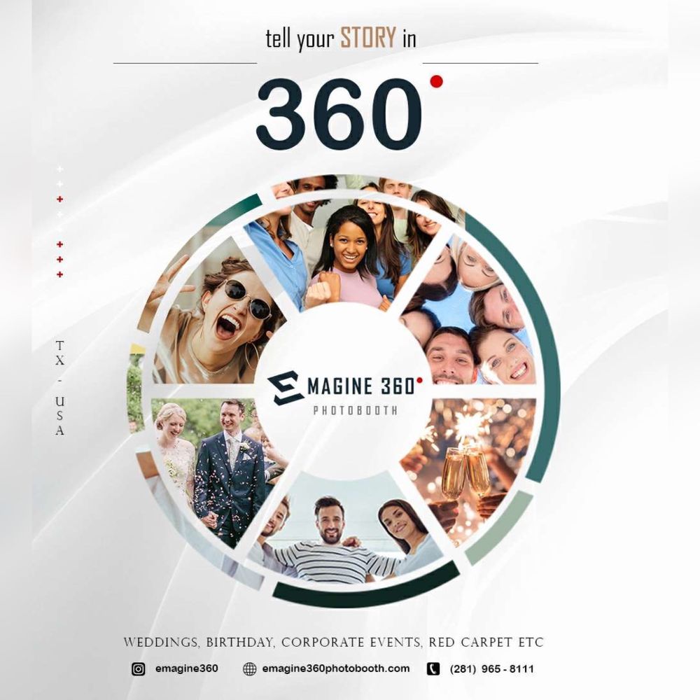 EMAGINE 360 PHOTOBOOTH - 9001 S Braeswood Blvd, Houston, Texas - Photo ...