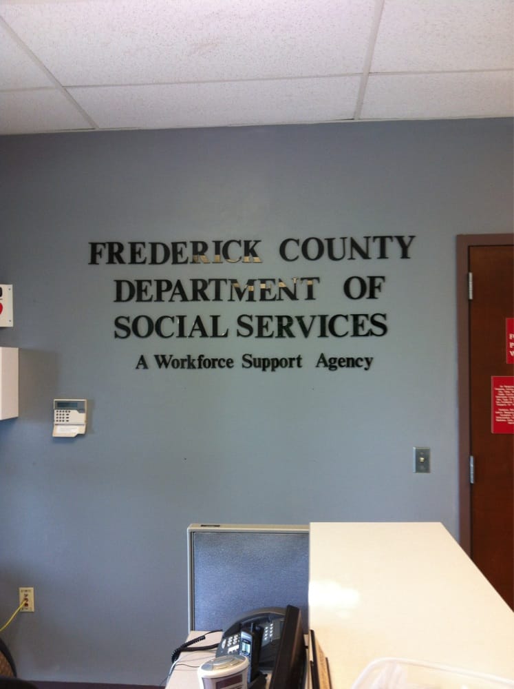 FREDERICK COUNTY DEPARTMENT OF SOCIAL SERVICES - Updated March 2025 - 100 E All Saints St ...