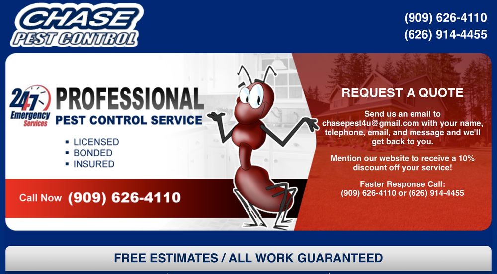 CHASE PEST CONTROL - Updated July 2025 - 10 Photos - Claremont ...