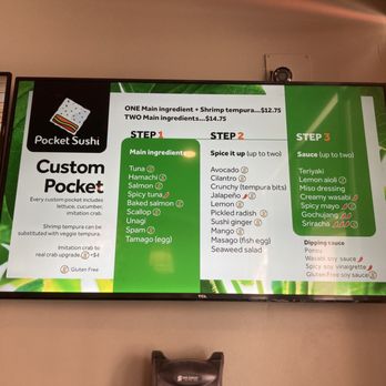 POCKET SUSHI - Updated July 2024 - 651 Photos & 498 Reviews - 4747 ...