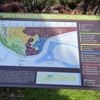San Francisco Botanical Garden Map | Fasci Garden