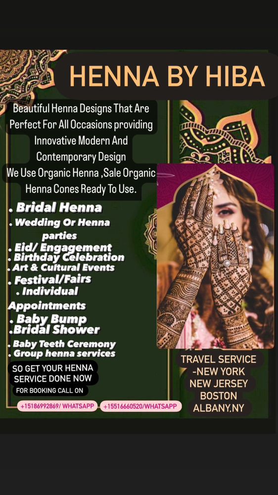 HENNA BY HEBA - Updated June 2024 - Albany, New York - Henna Artists ...