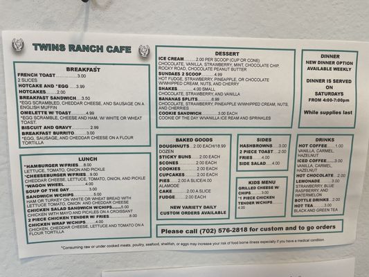 TWINS RANCH CAFE - Updated October 2025 - 15 Photos & 13 Reviews - 410 ...