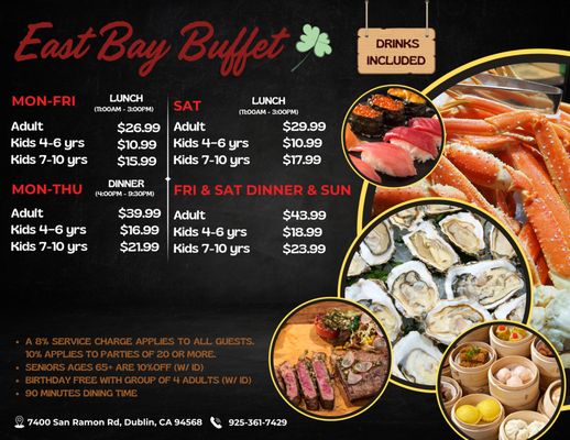 EAST BAY BUFFET - Updated December 2025 - 655 Photos & 321 Reviews ...