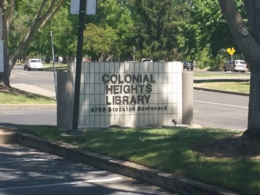 SACRAMENTO PUBLIC LIBRARY - COLONIAL HEIGHTS - TEMP. CLOSED - Updated ...