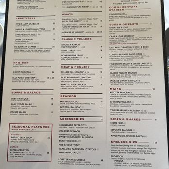 TELLERS AN AMERICAN CHOPHOUSE - Updated June 2025 - 1153 Photos & 843 ...