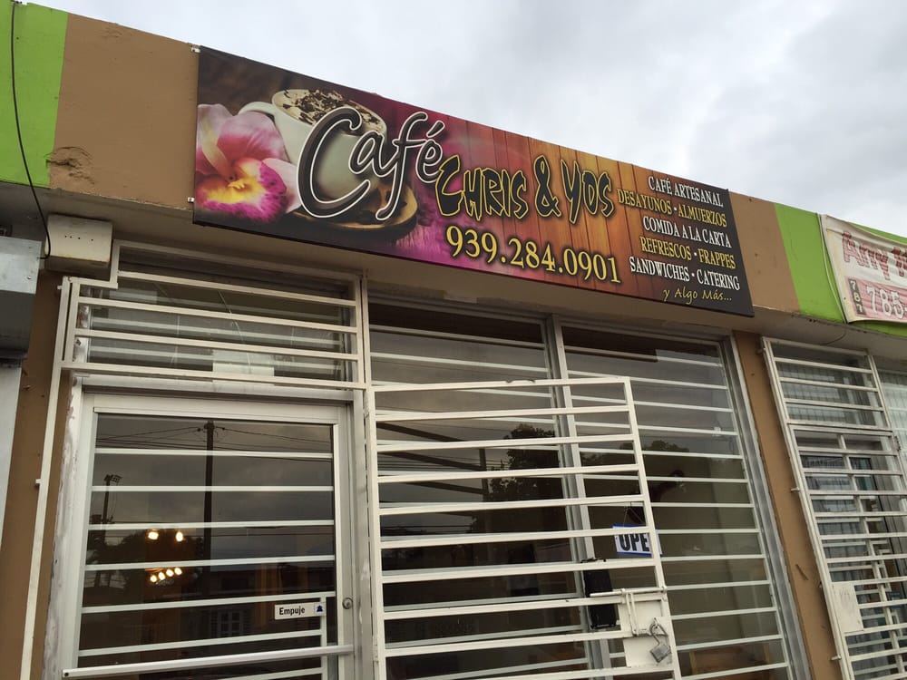 CAFÉ CHRIS & YOS - Av. Magnolia P-9, Bayamón, Puerto Rico - Cafeteria ...