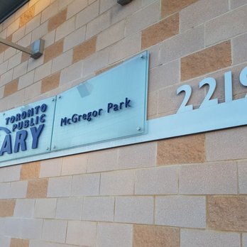 TORONTO PUBLIC LIBRARY - MCGREGOR PARK - Updated January 2026 - 10 ...
