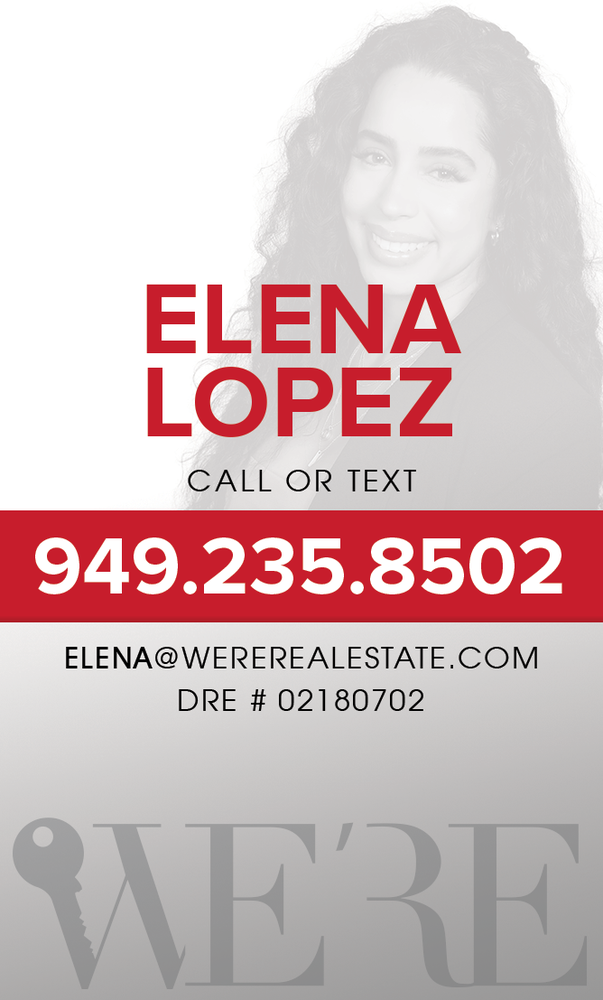ELENA LOPEZ - WE’RE REAL ESTATE - Contact Agent - 5847 Pine Ave, Chino ...
