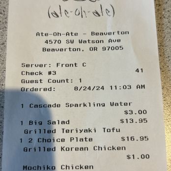 ATE OH ATE - BEAVERTON - Updated December 2025 - 76 Photos & 58 Reviews ...