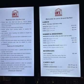 LIN’S GRAND BUFFET - Updated January 2026 - 464 Photos & 226 Reviews ...