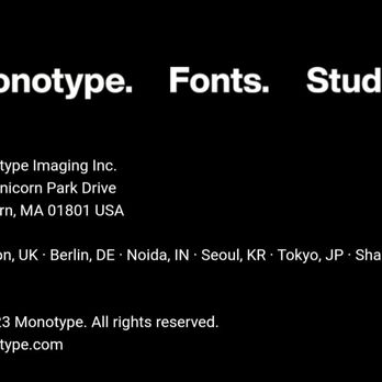 MONOTYPE IMAGING - Updated May 2024 - 500 Unicorn Park Dr, Woburn ...