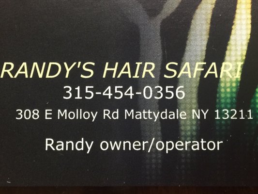 RANDY’S HAIR SAFARI - Updated December 2025 - 308 E Malloy Rd, Syracuse ...