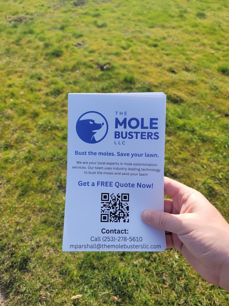 THE MOLE BUSTERS - Updated December 2025 - Request a Quote - Puyallup ...