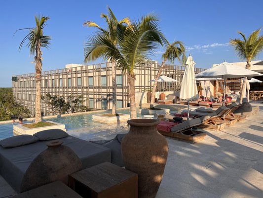 HUNAB ROOFTOP BAR - Aldea Zama, Tulum, Quintana Roo, Mexico - Swimming ...