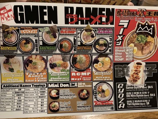 G-MEN RAMEN - Updated October 2025 - 744 Photos & 349 Reviews - 8391 ...