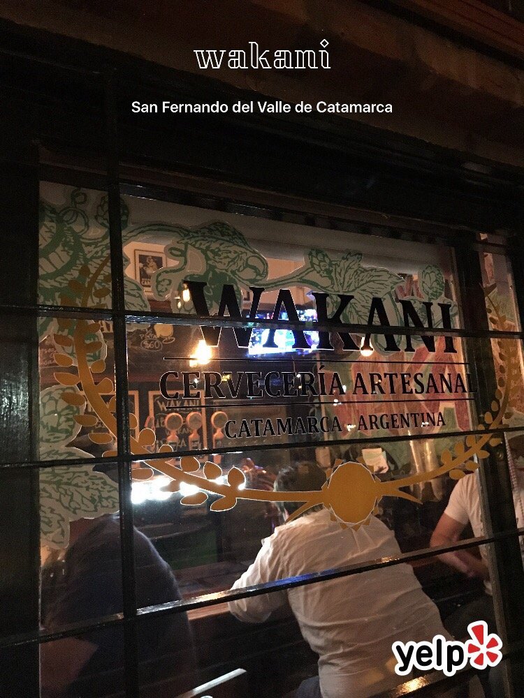 WAKANI - Av. Virgen del Valle Nte. 88, Catamarca, Argentina - Beer Bar ...