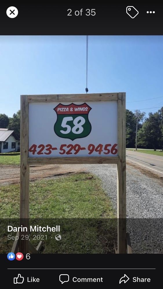 58 PIZZA AND WINGS - Updated December 2025 - 18374 State Hwy 58 N ...
