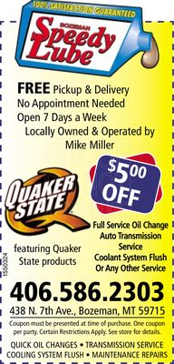 SPEEDY LUBE - Updated January 2026 - 58 Reviews - 438 N 7th Ave ...