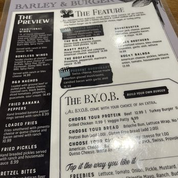BARLEY & BURGER - Updated February 2025 - 146 Photos & 194 Reviews ...
