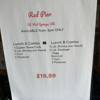 RED PIER CAJUN SEAFOOD & BAR - CENTRAL AVE - Updated October 2025 - 27 ...