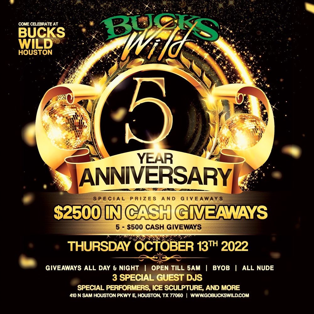 BUCKS WILD - Updated August 2024 - 34 Photos & 36 Reviews - 410 N Sam ...