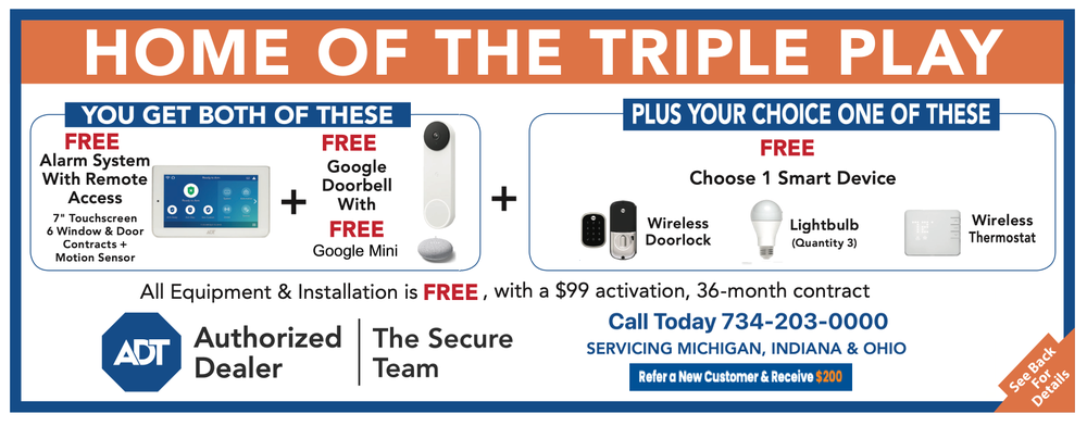 ADT AUTHORIZED DEALER - THE SECURE TEAM - Request a Quote - Dearborn ...