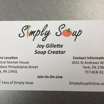 SIMPLY SOUP - Updated December 2025 - 34 West Philadelphia St, York ...