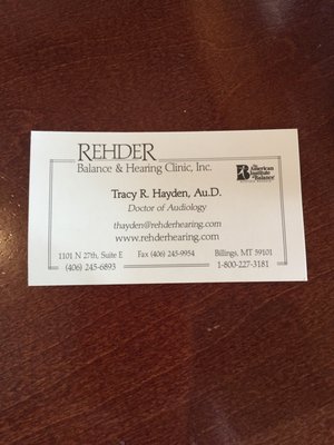REHDER BALANCE & HEARING CLINIC - Updated May 2026 - 10 Photos - 1101 N ...