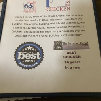 WHITE HOUSE CHICKEN - Updated October 2024 - 25 Photos & 56 Reviews ...