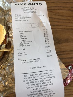 FIVE GUYS - 29 Photos & 67 Reviews - 3705 S Arizona Ave, Chandler ...