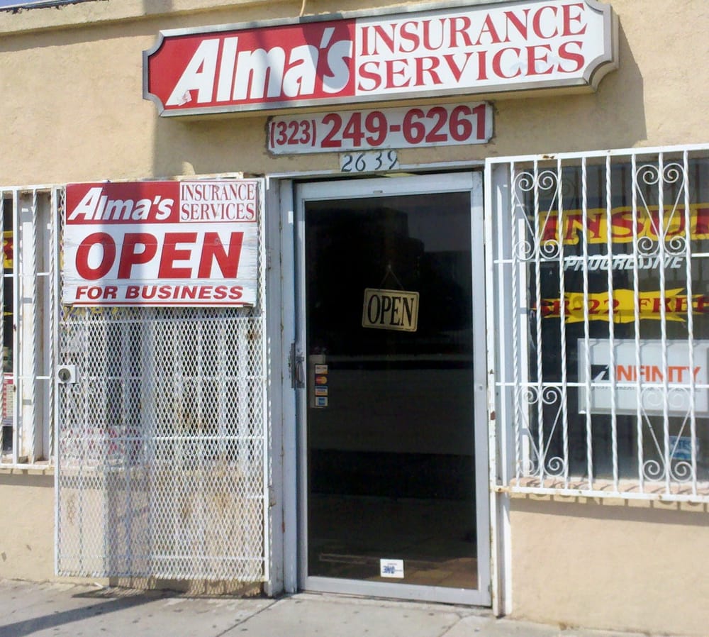 Auto Insurance: ALMA’S INSURANCE - Updated October 2024 - 2639 Tweedy ...